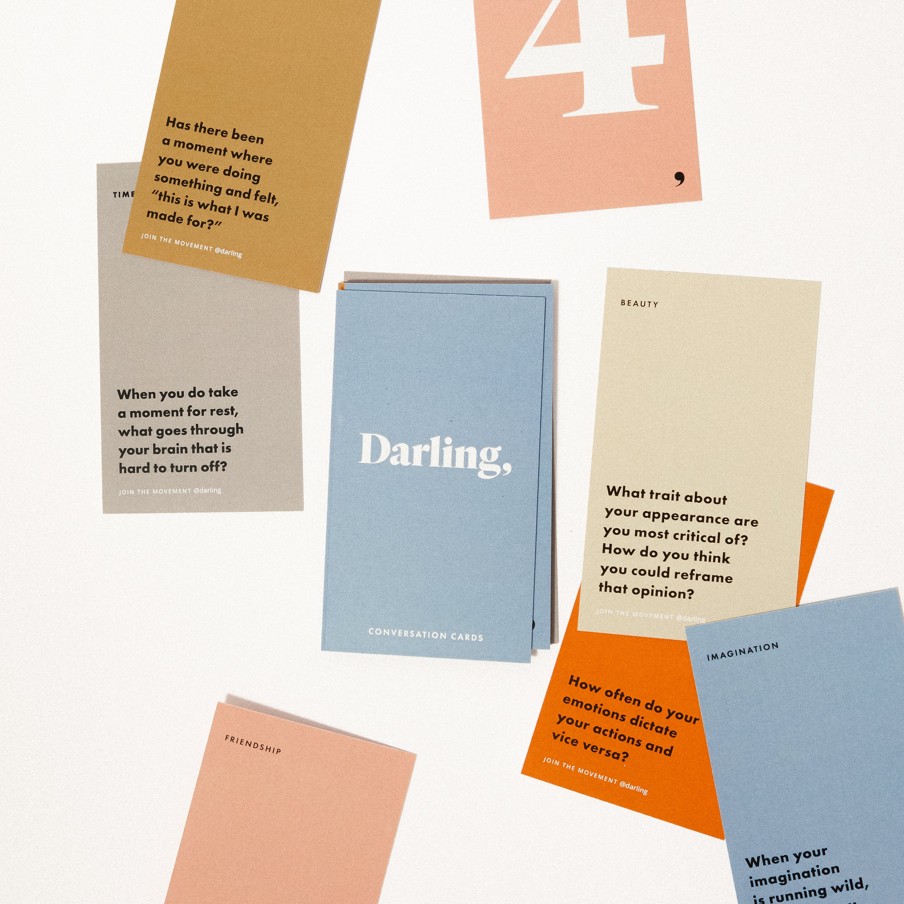 Darling Dinner Cards | Darling Society